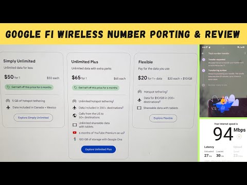 Google Fi Wireless Number Porting & Review
