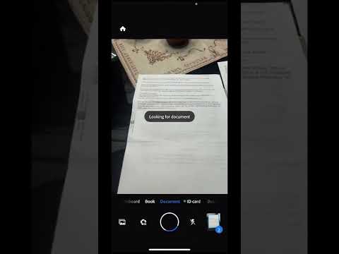 Use the FREE Adobe Scan with your Mobile Device to Scan Documents