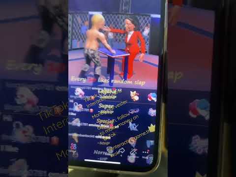 TikTok live streaming game Slap King, funny and easy to make money. #tiktoklivegame #tiktoklive