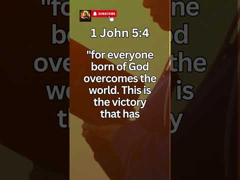 The Biblical Principle That Will Transform Your Life | 1 John 5:4 #biblestudy #bibleverse #religion