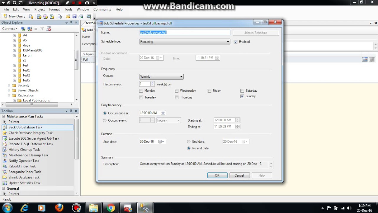 how to create backup Maintenance Plan  ---SQL SERVER 2008