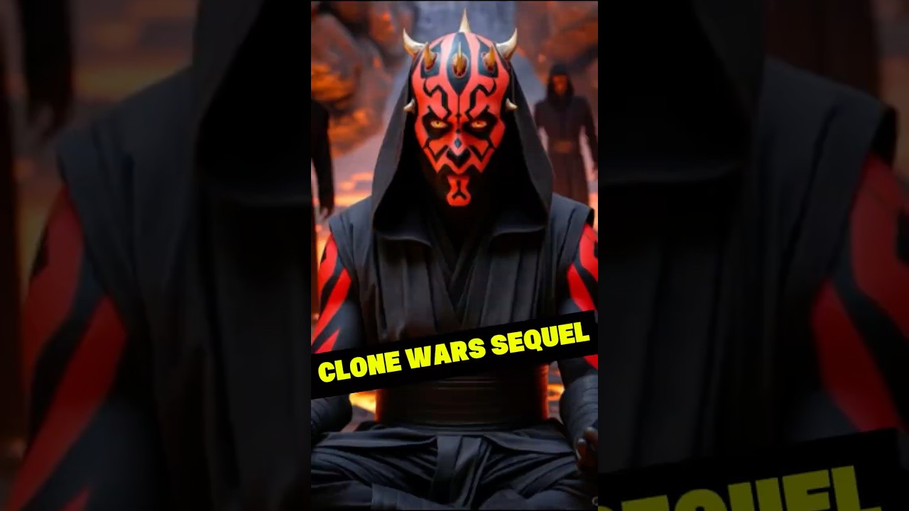 Star Wars Bombshell: Maul's 2026 Clone Wars Sequel Ditches Ahsoka for Sith Shadows #shorts #starwars