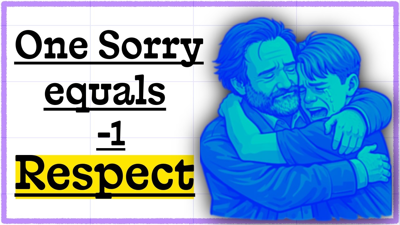 Stop Apologizing For Everything — Mindset Trick