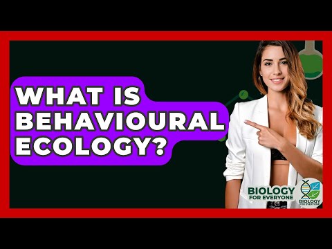 What Is Behavioural Ecology? - Biology For Everyone