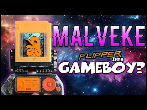 MALVEKE! The Flipper Zero All-In-One Board That Reads & Writes Gameboy Cartridges!!!