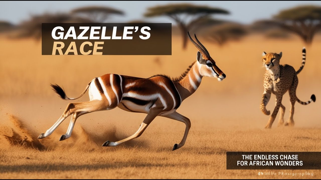 Gazelle’s Race: The Endless Chase for Survival | African Wonders 1237