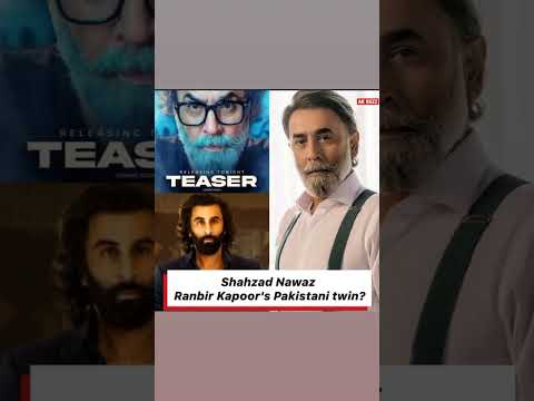 SHAHZAD NAWAZ 😲😱 Resemblance With RANBIR KAPOOR #shahzad #ranbirkapoor #youtubeshorts