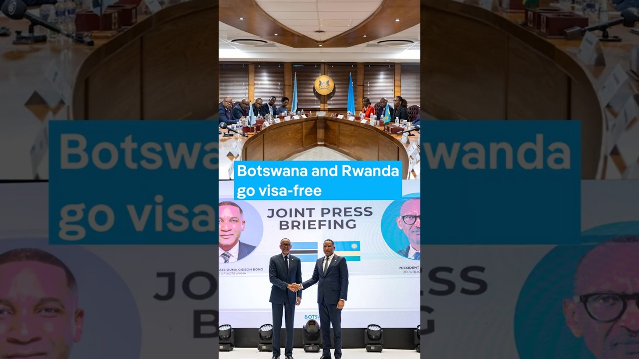Botswana and Rwanda go visa‑free