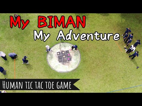 Human Tic Tac Toe game. Team Building Pengurus BIMAN Foundation 2022 ...
