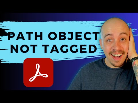 Path object not tagged | WCAG 2.1 AA | PAC 2024 | Adobe Acrobat Pro DC