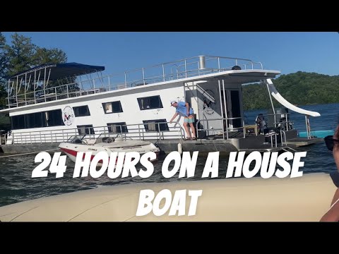 24 Hours on a Houseboat. Dale Hollow Lake.