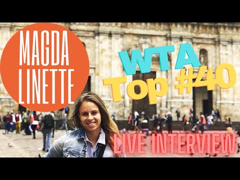 Magda Linette Tennis Interview