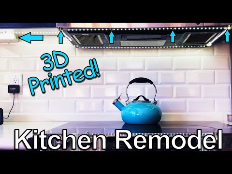 Download free STL file Under Cabinet LED / Electrical Cover • 3D ...