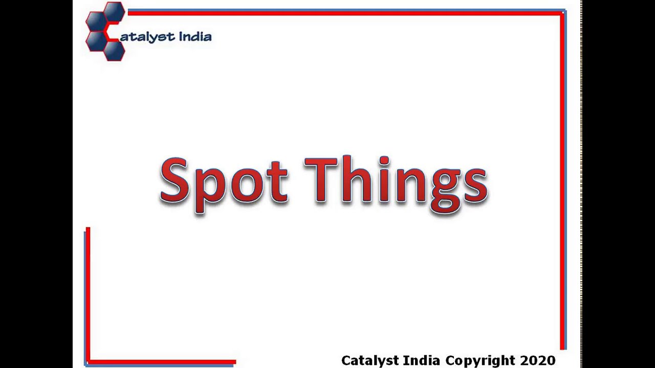 BDC Worksheet Instructions - Spot Things