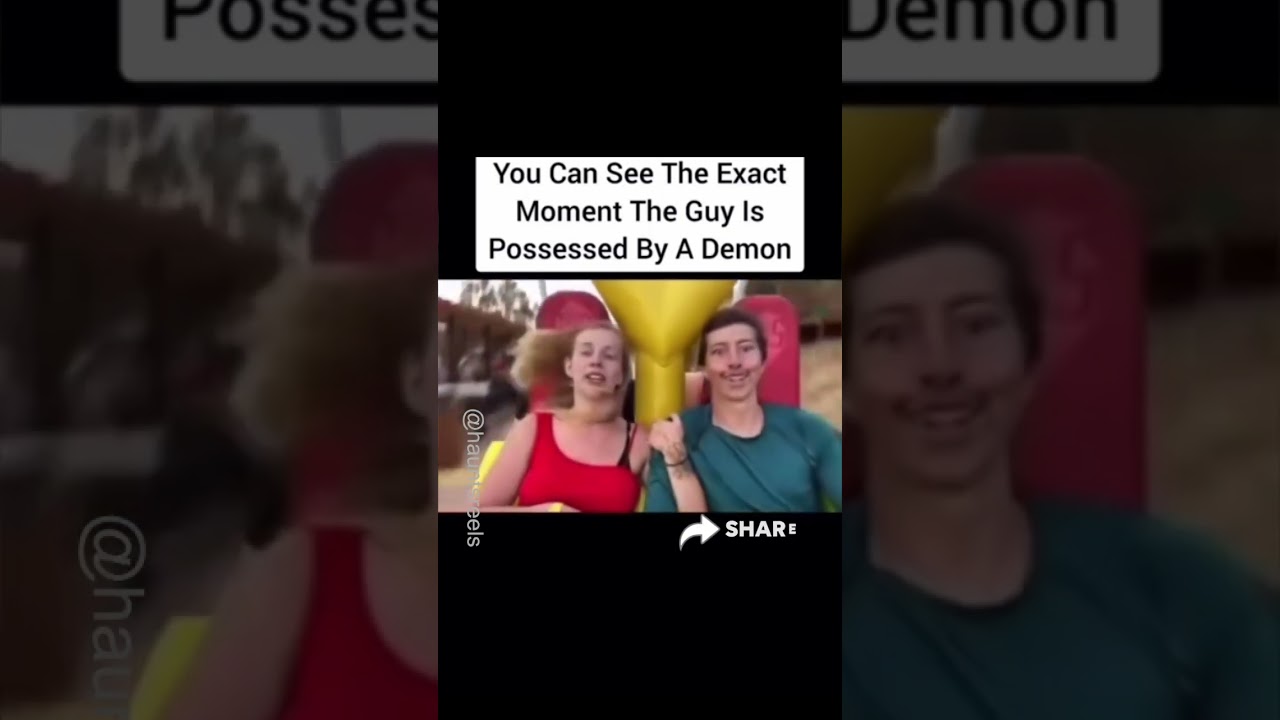 Demonic Possession in the Middle of a Ride?! #shorts #scary #unexplained
