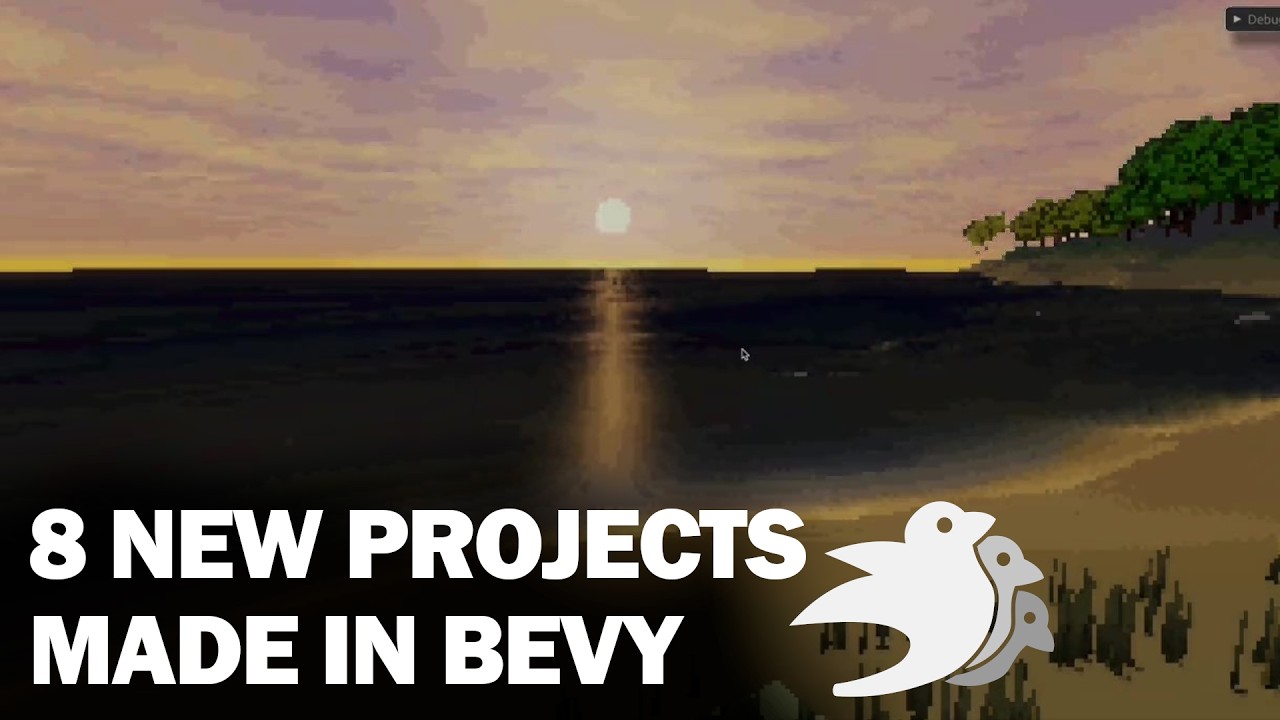 8 New Projects Made in Bevy Game Engine