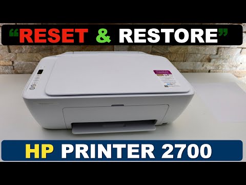 How To Reset & Restore Any HP Printer ?