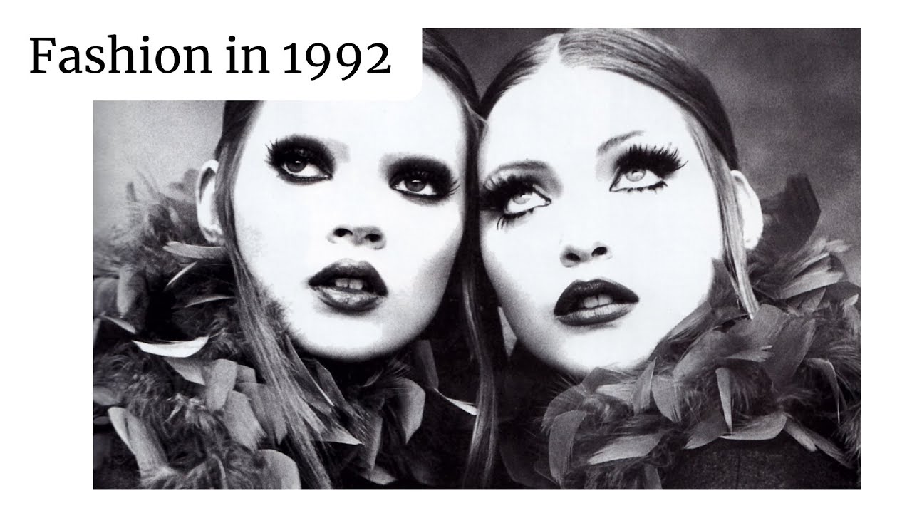 1992 Fashion: What Was Popular?