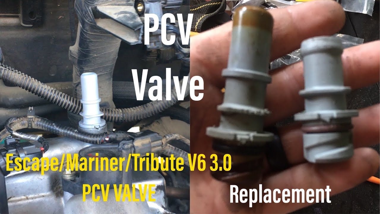 How To Replace PCV Valve for Ford Escape v6 3.0 Mercury Mariner & Mazda Tribute  (Please Subscribe)