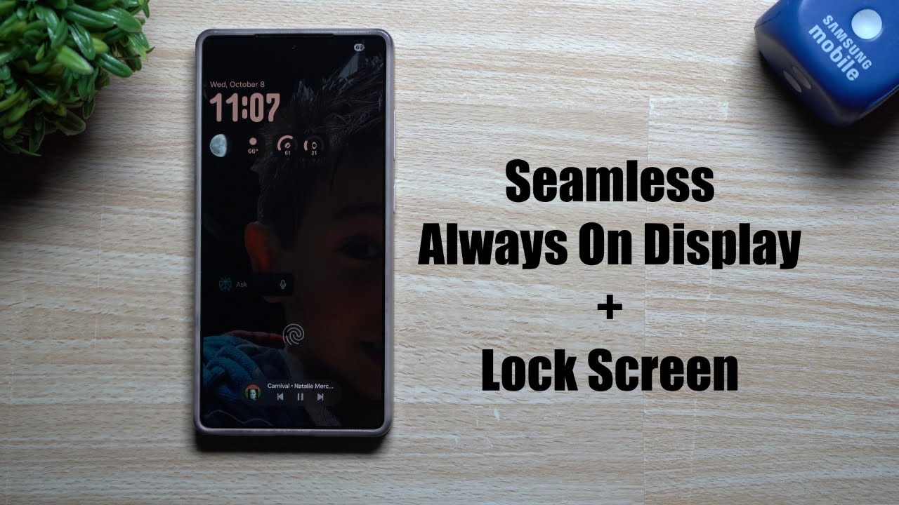 Have Your Always on Display and Lock Screen Work Seamlessly Together [One UI 8]
