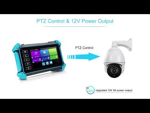 IP CCTV Tester 8MP/AHD/CVI/TV/SDI 5.4in