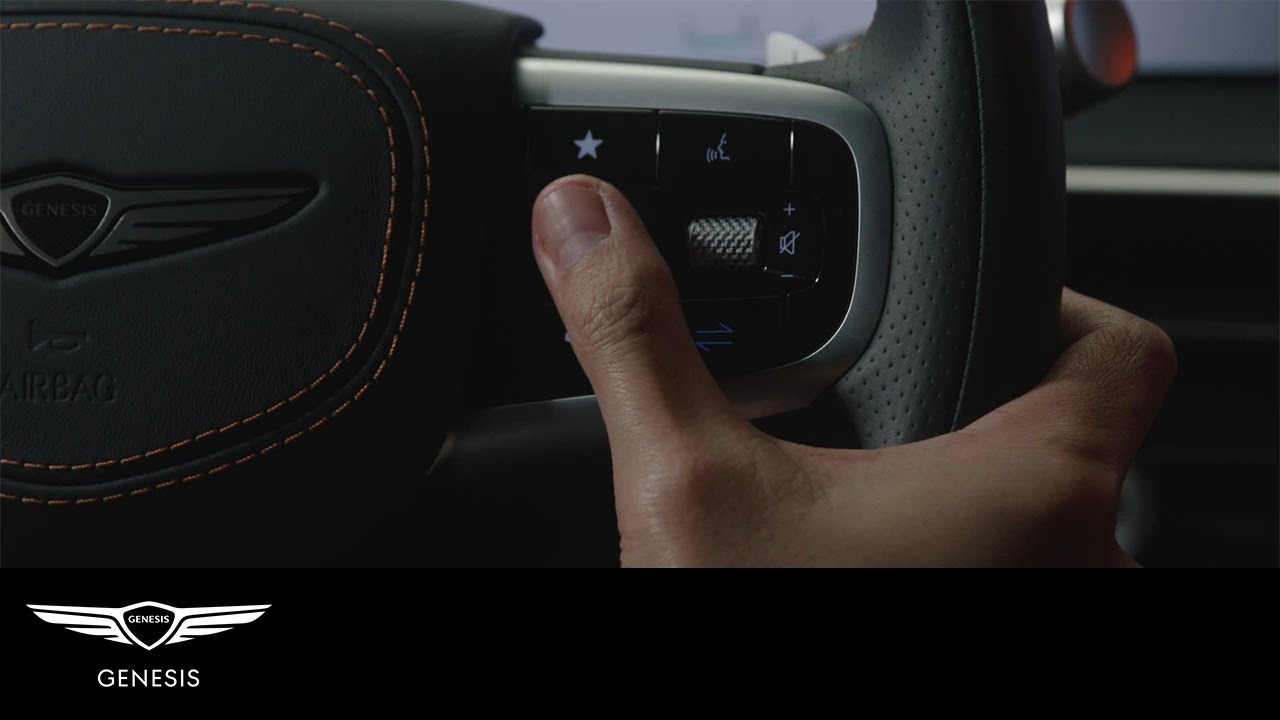 How to Use Steering Wheel Controls | Genesis GV70 | How-To | Genesis