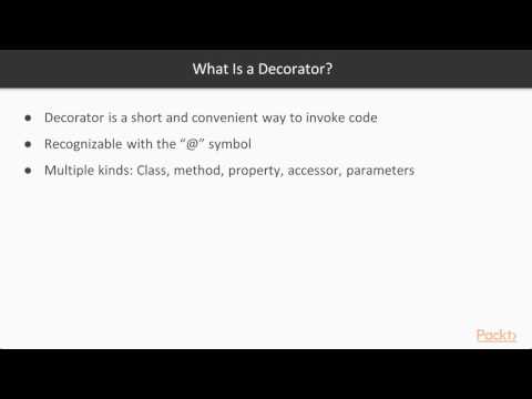 Learn Building Pro Web Apps with TypeScript 2 x Decorator | packtpub com - Mind Luster