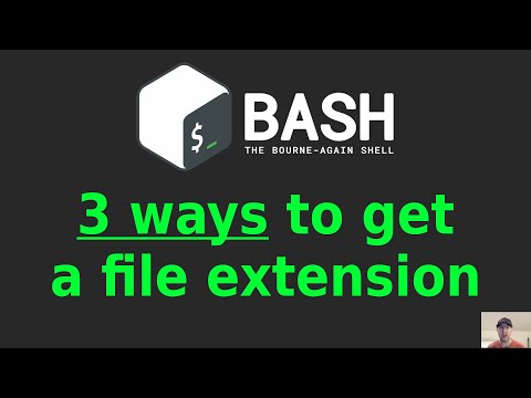 3 Ways to Get a File's Extension When Writing a Shell Script