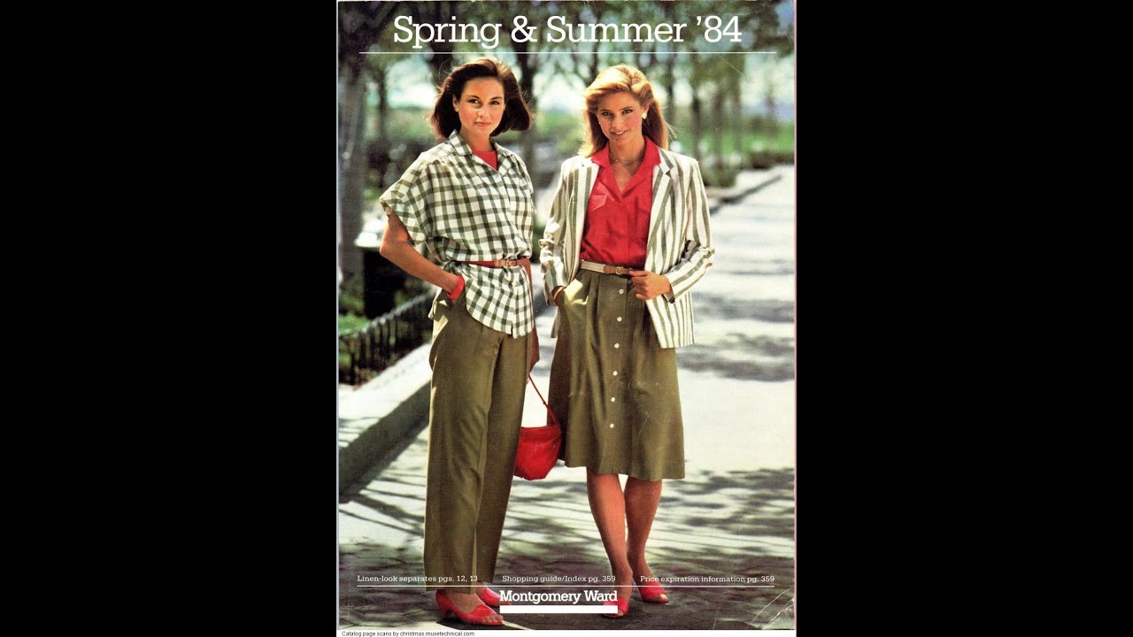 1984 Montgomery Ward Spring Summer Catalog