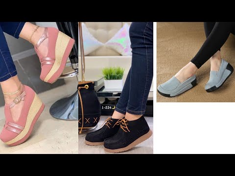 Most LATEST AND ATTRACTIVE PUMP STYLE SNEAKERS FOR WOMEN ||comfy pumps