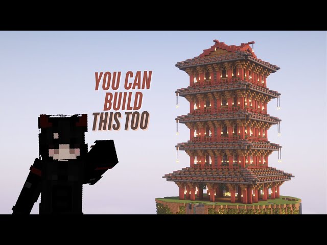 Asian Creeper Farm Pagoda - By mortemmundi Minecraft Map
