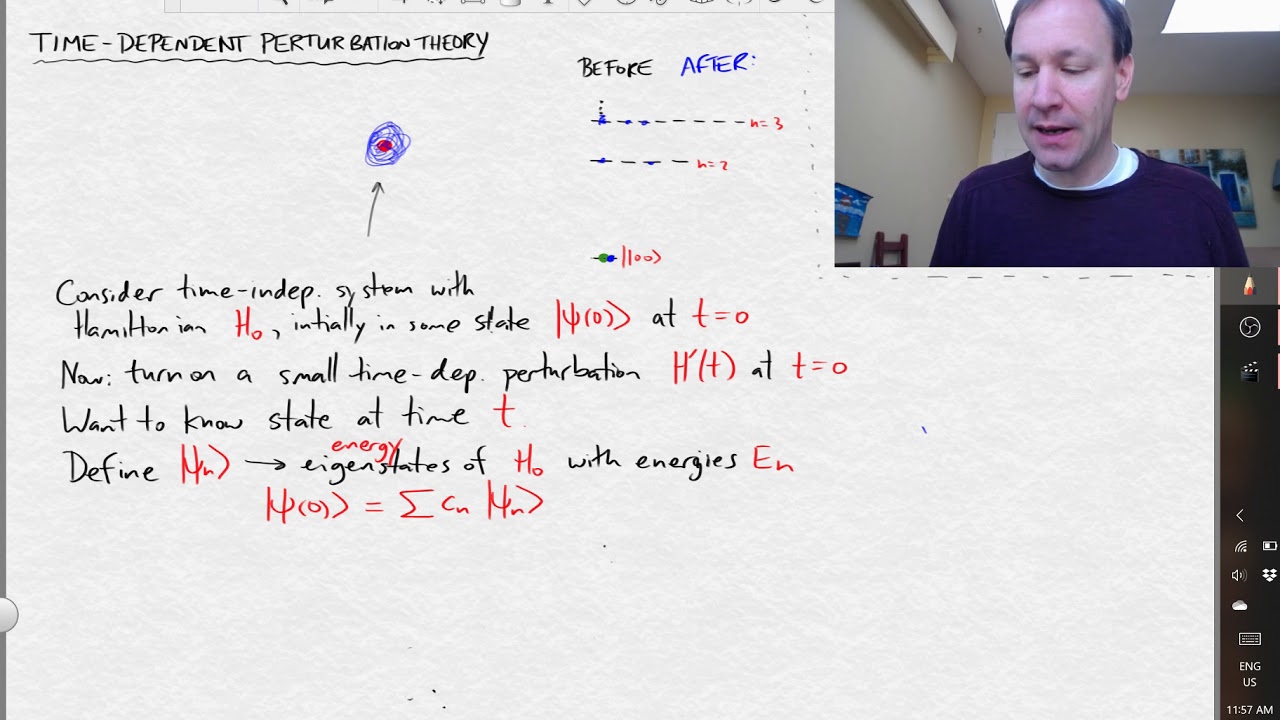 Time-dependent perturbation theory: Introduction