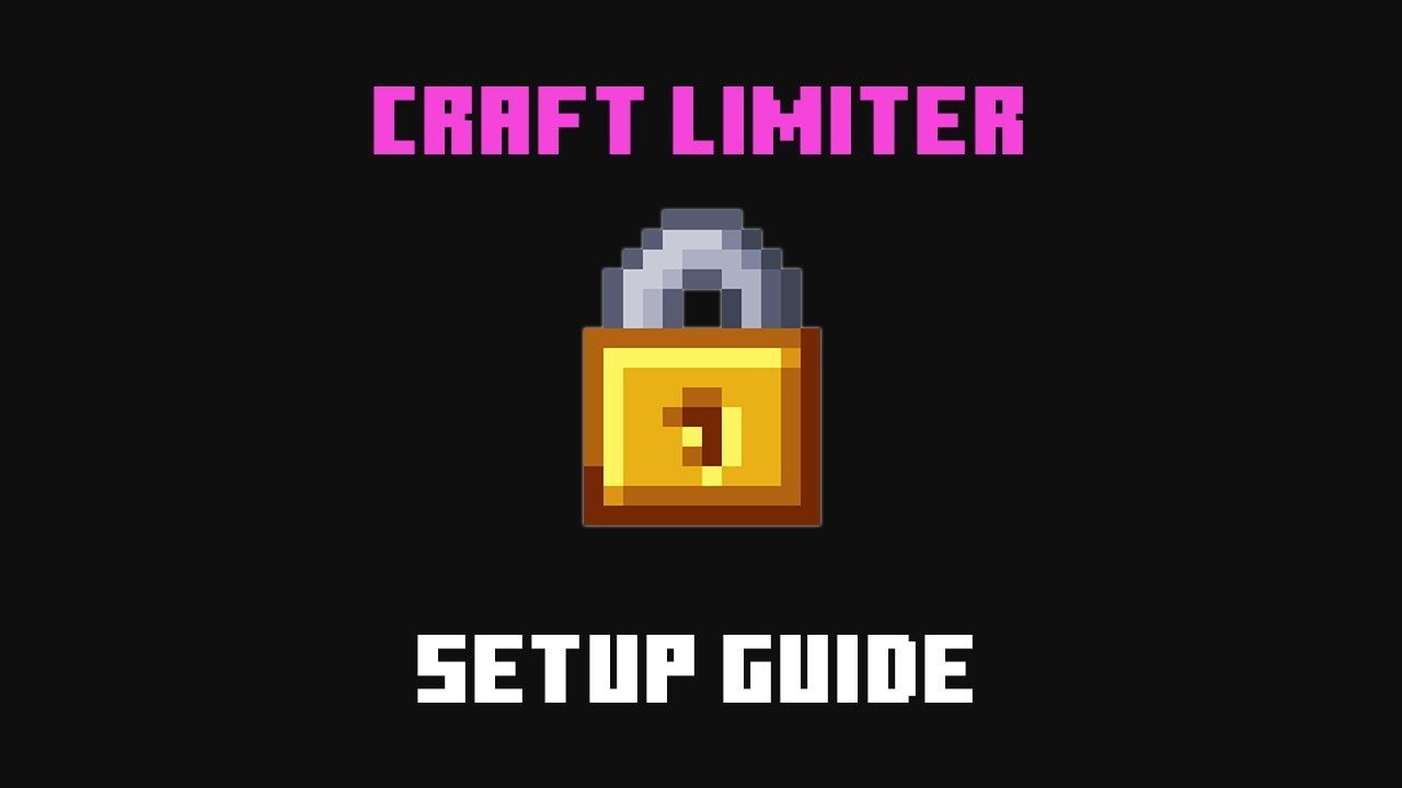 Craft Limiter Plugin - Quick Setup Guide