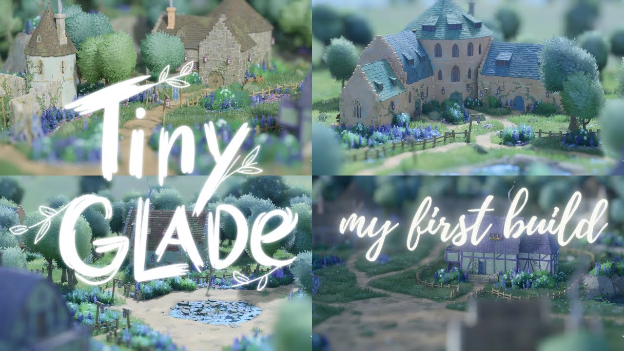 Tiny Glade Tour - My First Village Build!