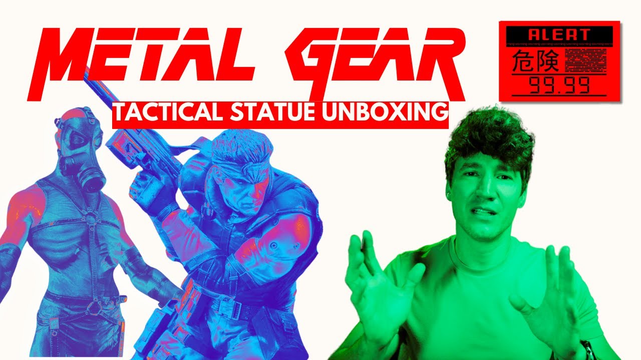 UNBOXING Solid Snake & Psycho Mantis Statues | Metal Gear Solid Fan’s Ultimate Collectible!