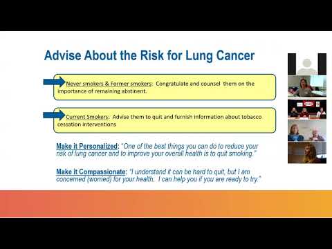 MLCC ECHO - S5: Integrating Tobacco Treatment into Lunch Cancer Screening Programs