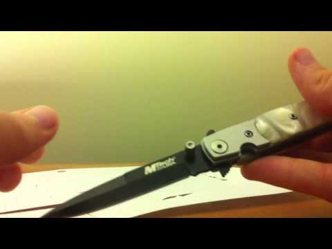Mtech usa mt-343s Tactical Folding Knife review