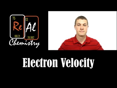 How to calculate the speed of an ejected electron during the photoelectric effect - Real Chemistry