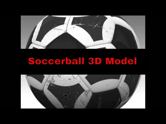 Soccer Ball Texture Maya