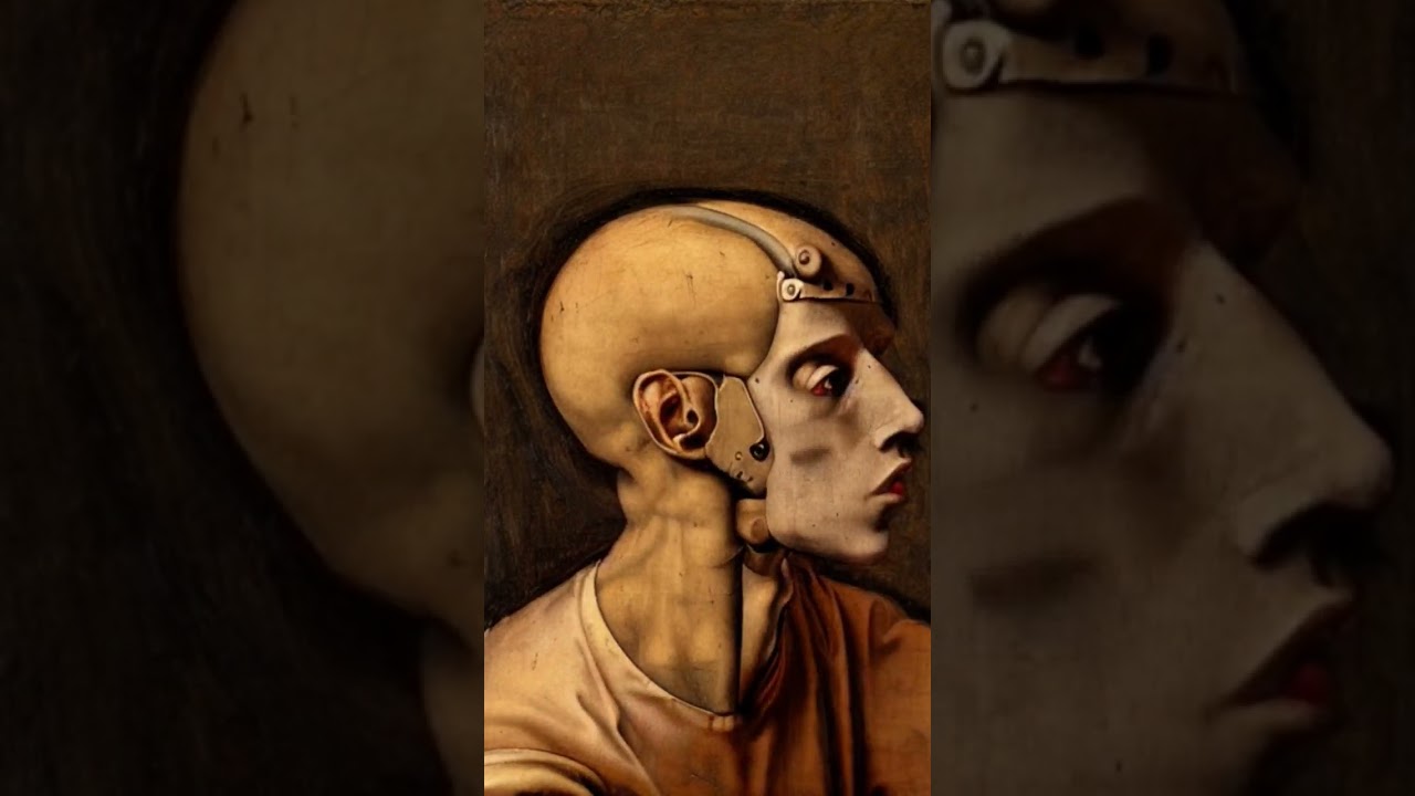 Renaissance tourettic morphing animated with stable diffusion