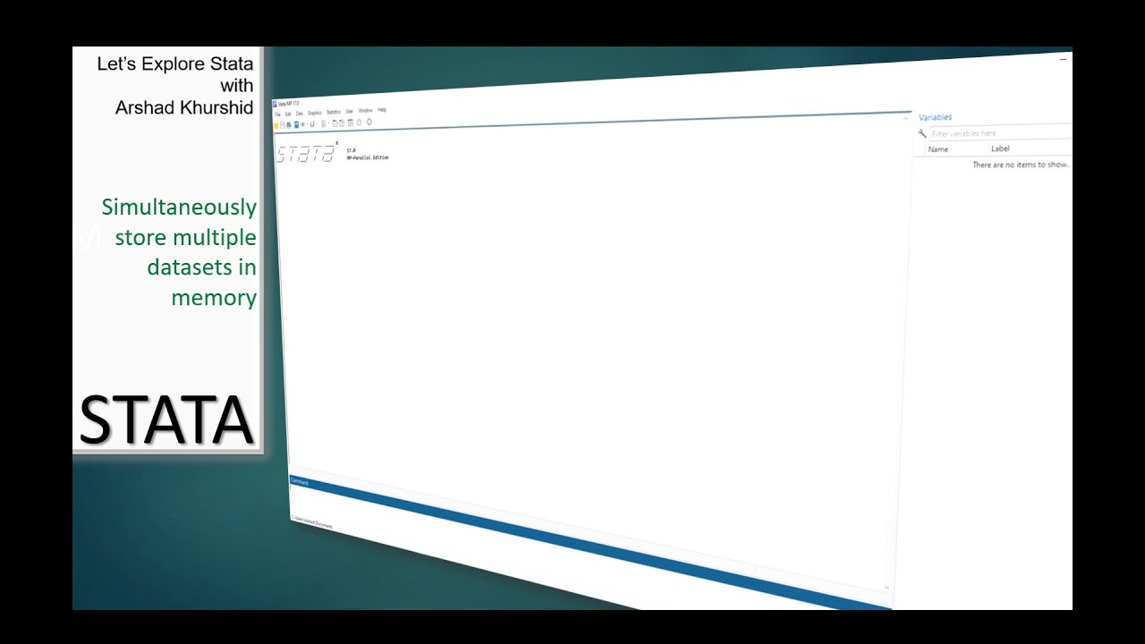 Working with Multiple Datasets in Memory