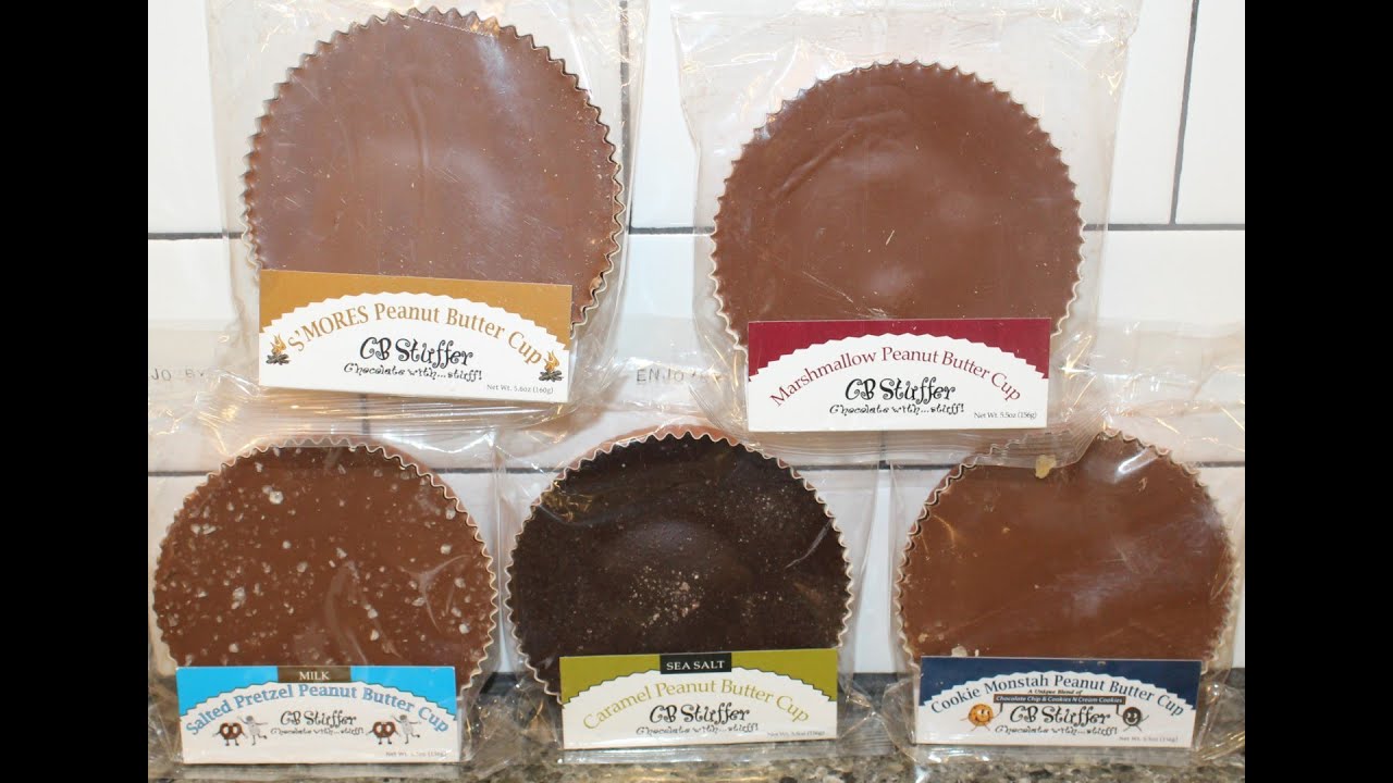 CB Stuffer Peanut Butter Cup S’mores, Marshmallow, Salted Pretzel, Sea Salt Caramel & Cookie Monstah