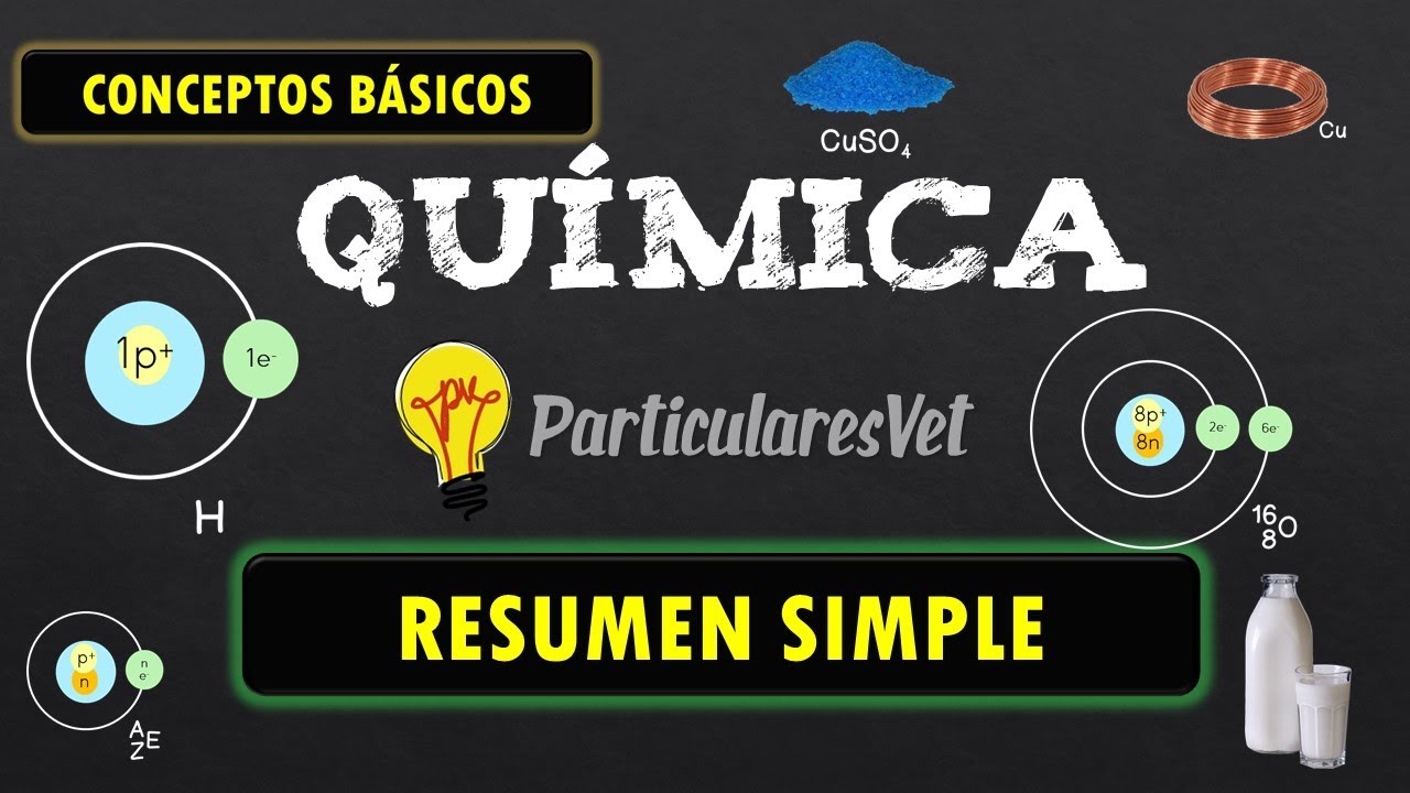 MATERIA, SUSTANCIA. ÁTOMO, IONES 🧪QUÍMICA BASICA 📌 Conceptos BÁSICOS 📌 Química general