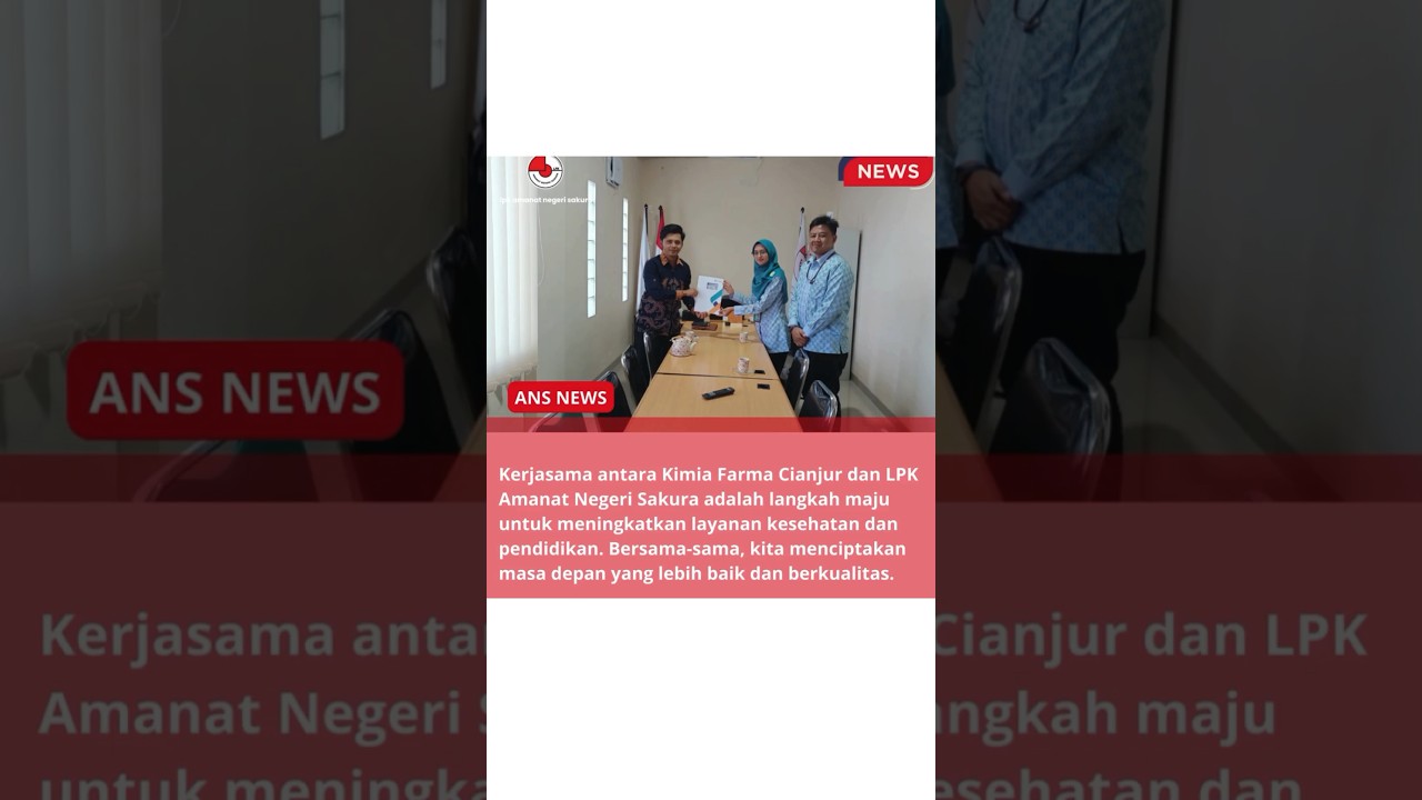 KERJASAMA DENGAN KIMIA FARMA CIANJUR