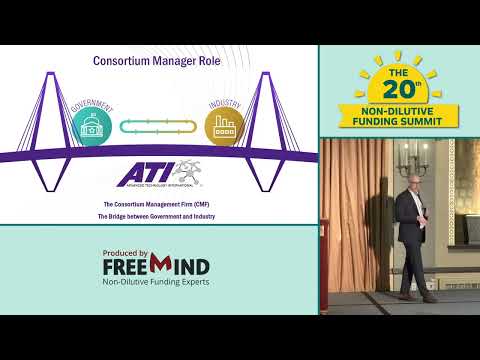 ATI Presentation by Dr. Mike Stebbins, Non-Dilutive Funding Summit