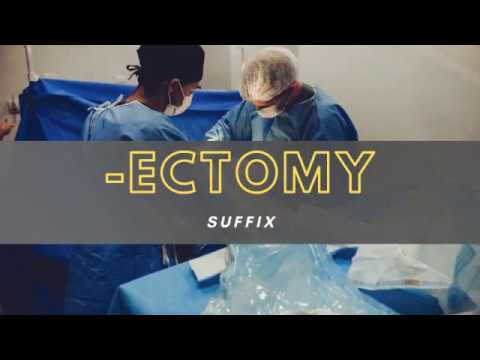 How to pronounce -Ectomy.