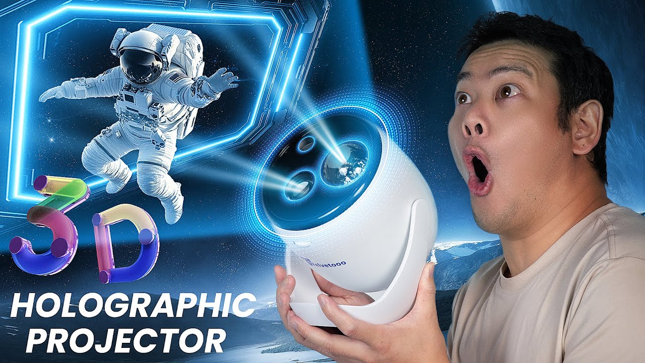 3D Holograms at Home? The Twelvetooo Projector Review!