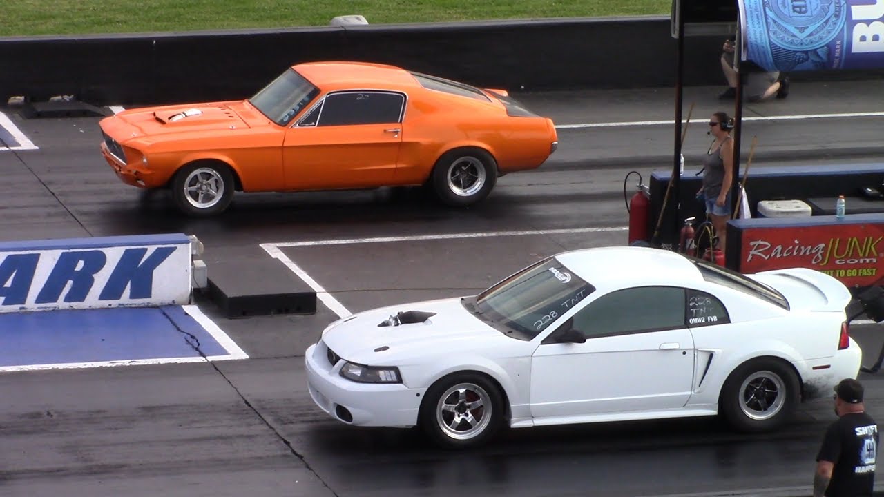 New Edge Ford Drags Trackhawk, Old Chevy SS and Mustang, Almost Stomps ...
