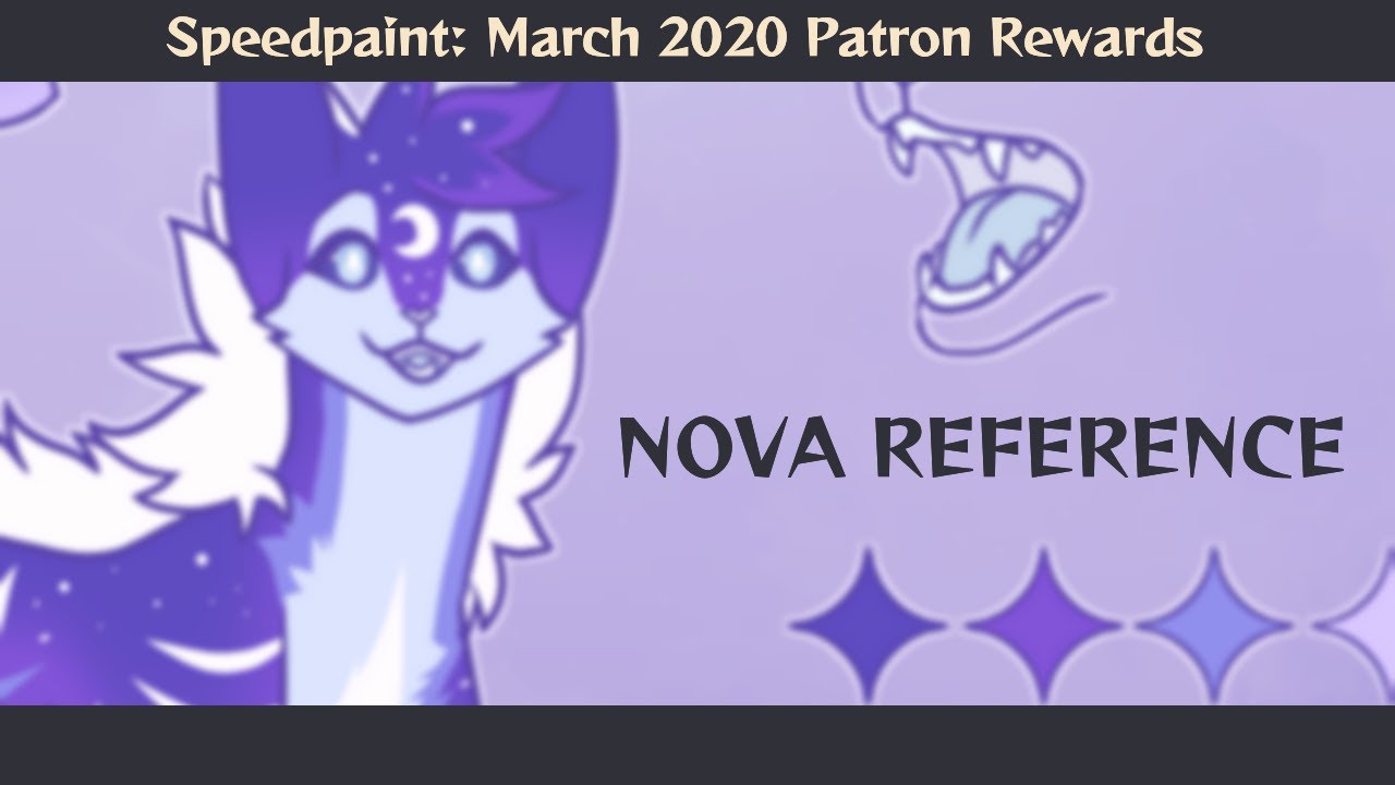 [OC Speedpaint] Nova - Feral Reference