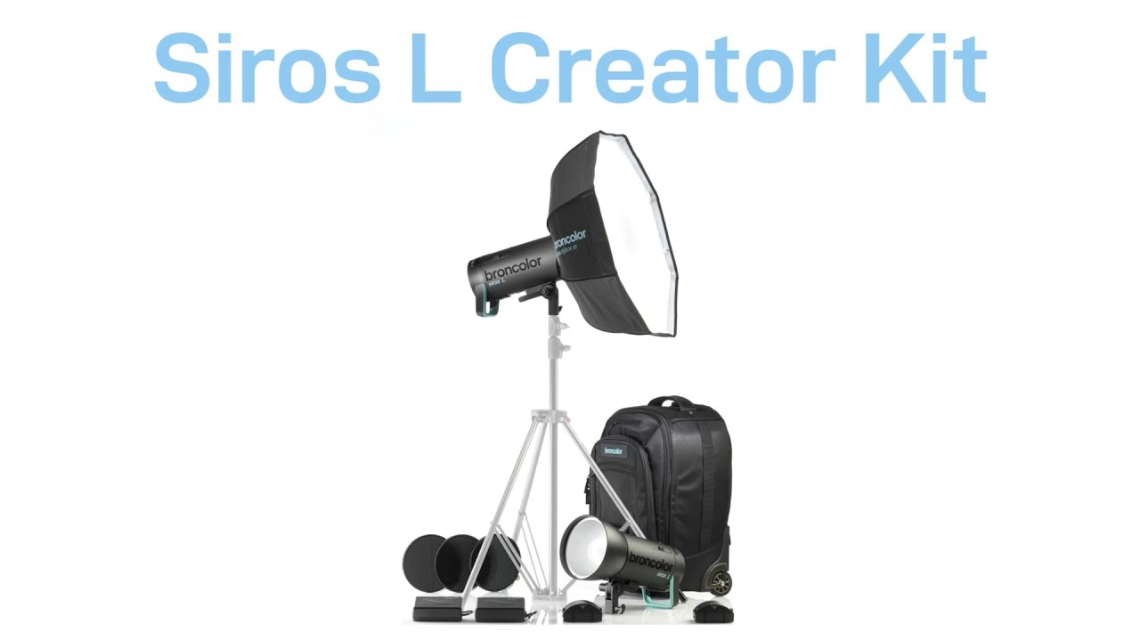broncolor Siros L Creation Kit